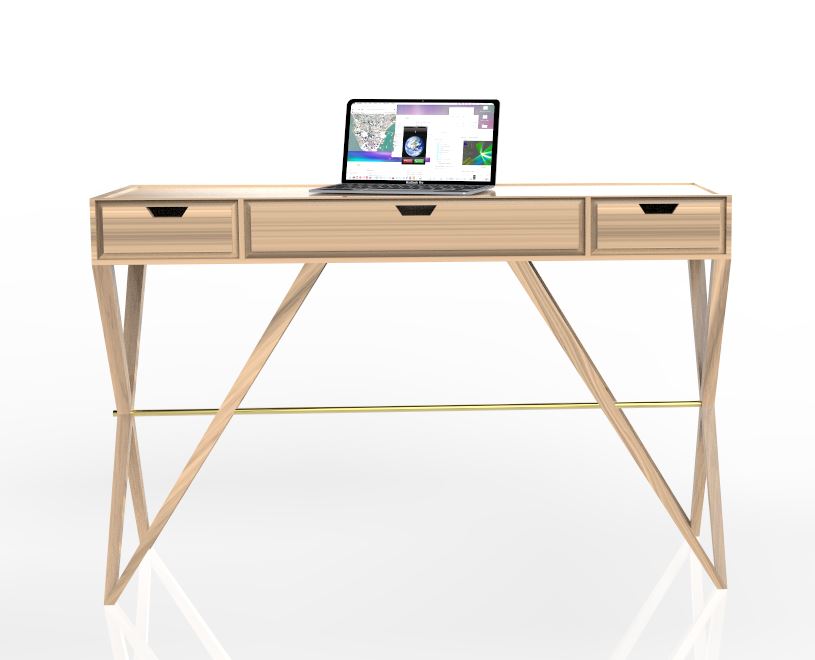 Crane Console Desk – A.O. Coots